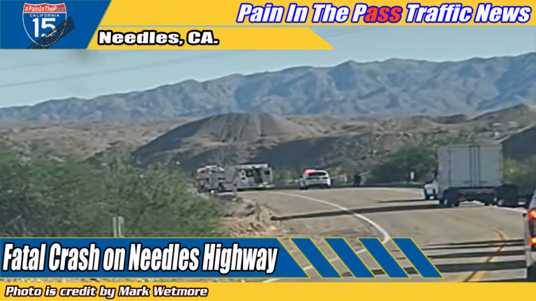 At Least One Dead, Two others Airlifted following Crash on Needles ...