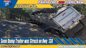 Highway 138 was Closed after Semi Tractor-Trailer was Struck and about ...
